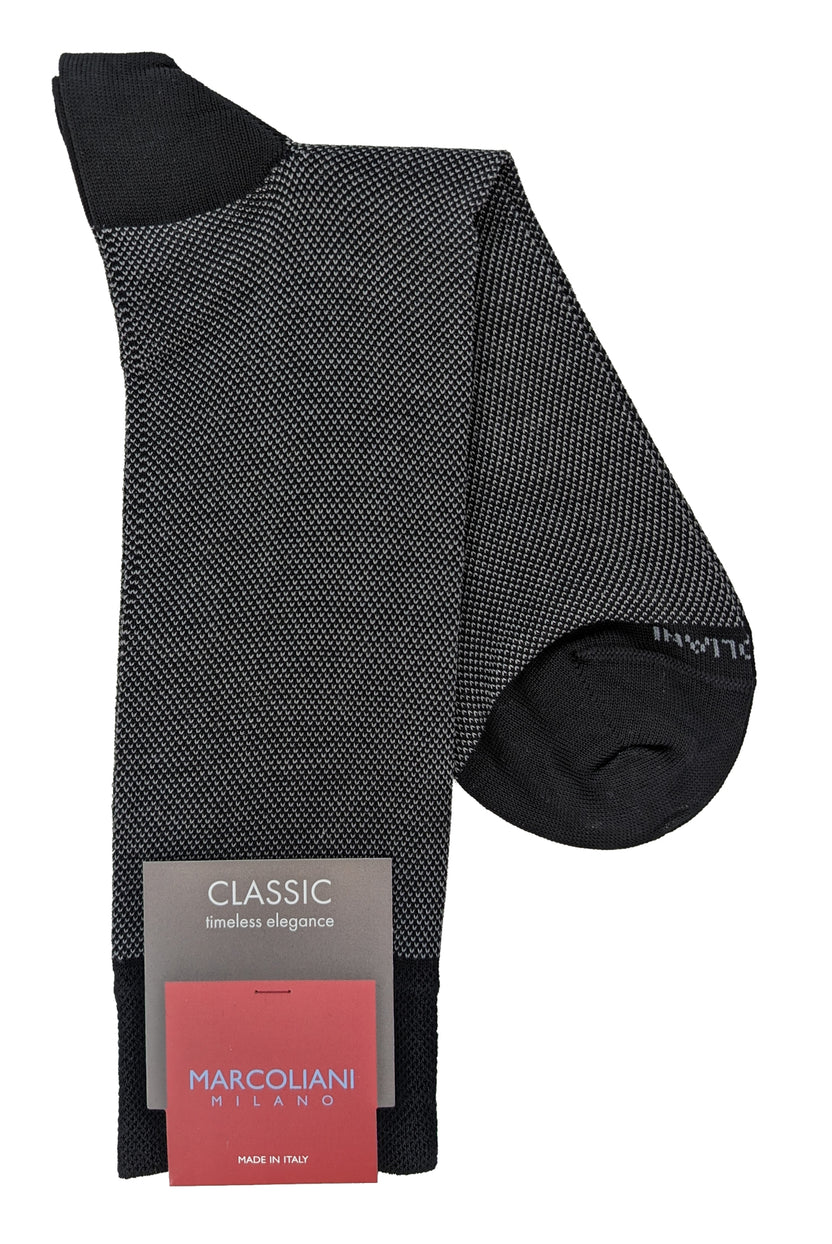 Marcoliani 3741 Pima Cotton Lisle Birdseye Dress Socks – Seattle Thread ...
