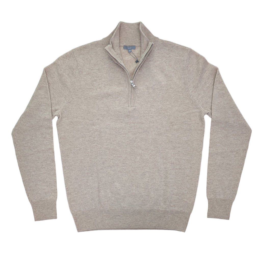 Kier + J All Cashmere Quarter Zip Mock Neck Sweater – Seattle Thread ...