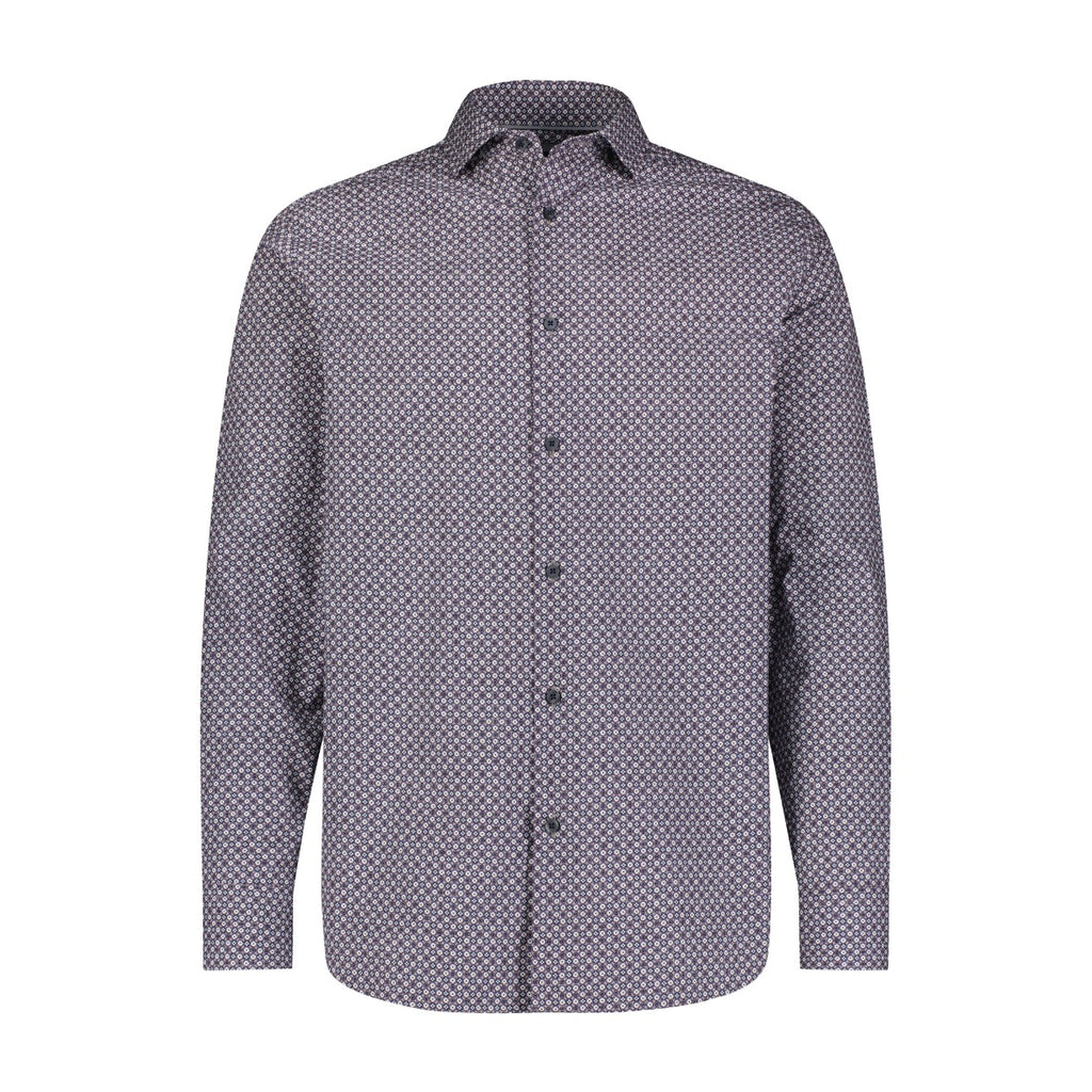 Luciano Visconti Geo Tile Print Woven Shirt – Seattle Thread Company