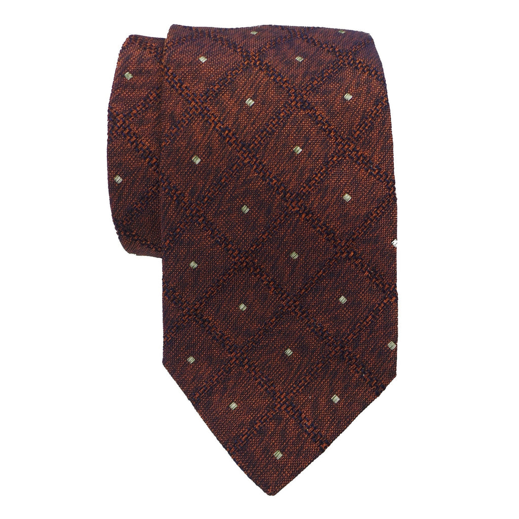 Ruth Graves Woven Melange Neat Box Pattern Silk Tie – Seattle Thread ...